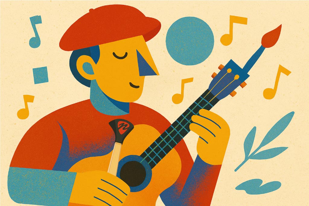 Pickaso Guitar Bow Shop